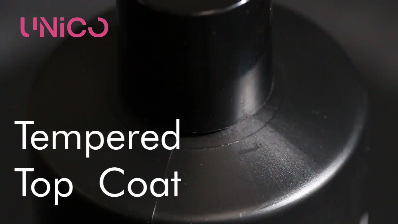 Unico Long Wear Tempered No Wipe Top Coat Peel Off Basic Matte Varnish ...