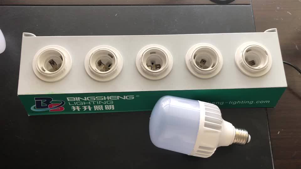 T140 Led 전구 중국 공장 좋은 가격 관 모델 T140 50w E27 220v 에너지 절약 플라스틱 Led 전구 - Buy ...