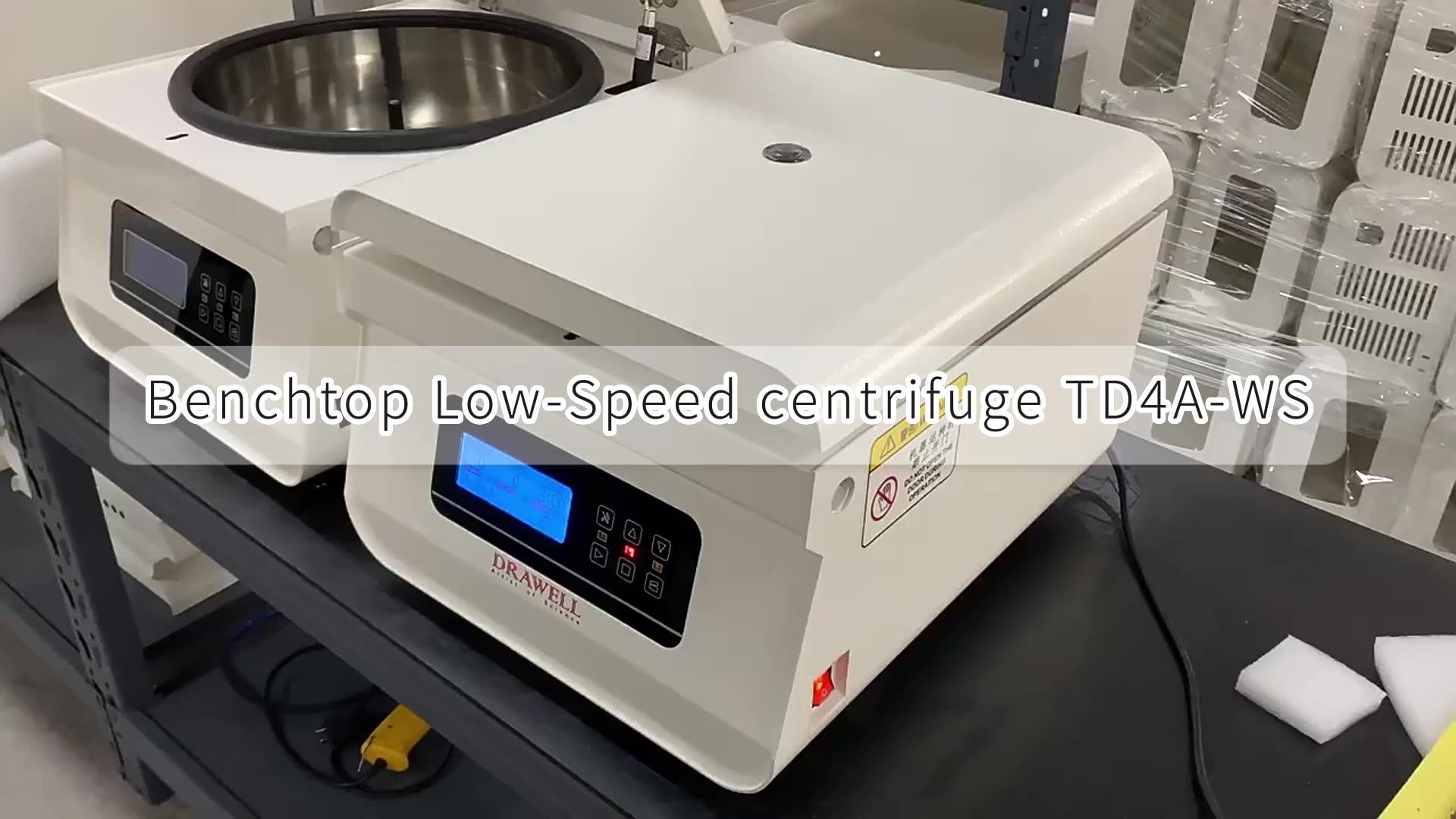 Benchtop Low-speed Centrifuge Td4a-ws Swing Out Rotor Digital Lcd ...