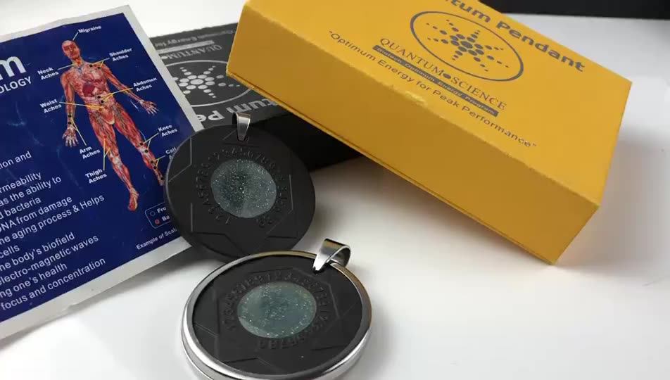 Quantum Energy Lava Pendant With Negative Ions Japanese Technology ...