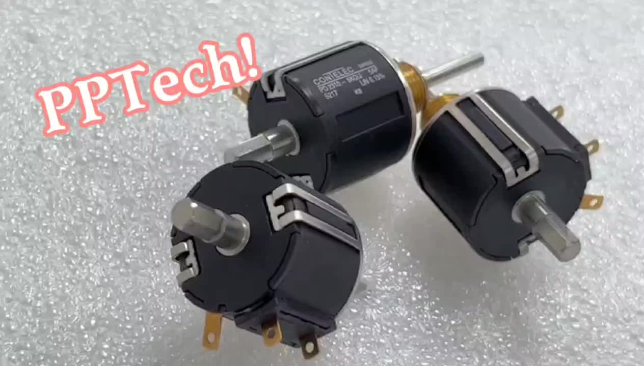 Geared Wirewound Potentiometers Pd2310-10k Series 0.25w For For Offset ...