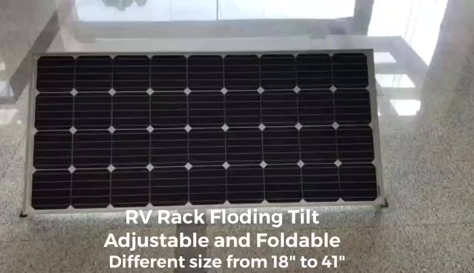 Rotating Folding Tilt Photovoltaic Solar Roof Panel Mounting Adjustable ...