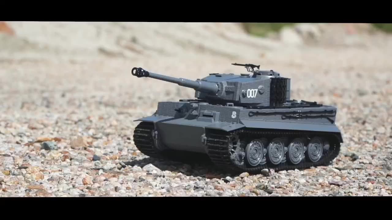 2.4g 1:24 Rc Tank Toy Children Military Battle Tank Simulation Model ...