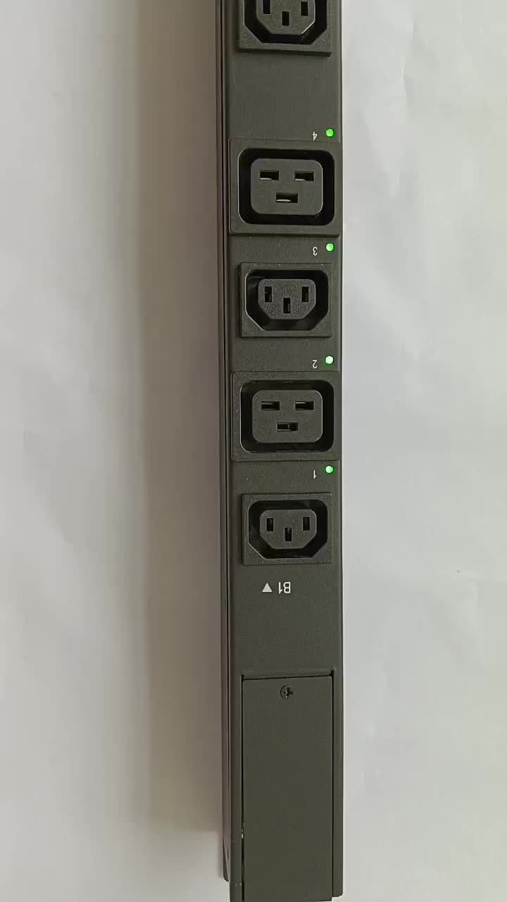 Single Phase Pdu 230v 63a 12c13+12c19 Outlets With 4 Group Control ...
