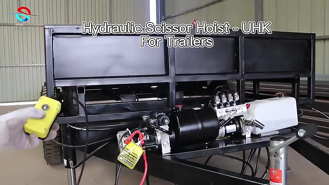 Hydraulic Cylinder Low Profile Dump Trailer Hydraulic Scissor Hoist Lifts And Hydraulic Hoist ...