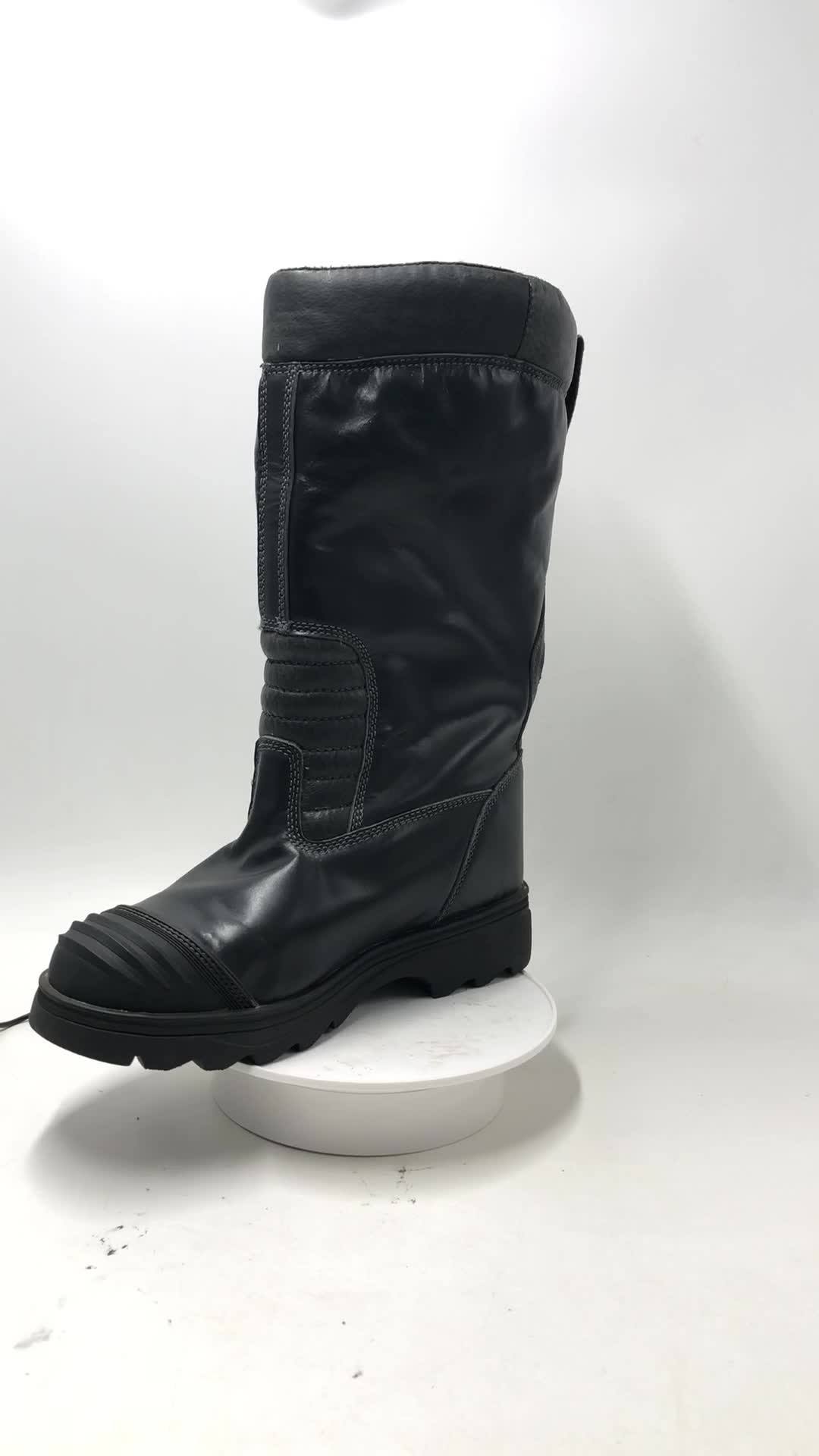 Sepatu Bot Keselamatan Penyelamatan Darurat Pemadam Kebakaran Tahan ...