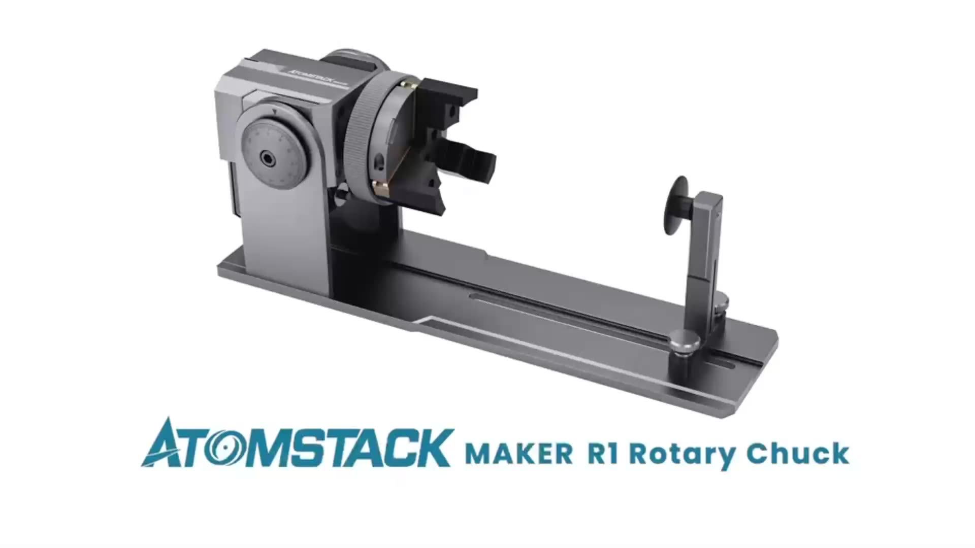 Atomstack Maker R1 Pro Multi-function Chuck And R2 Roller Rotary For ...