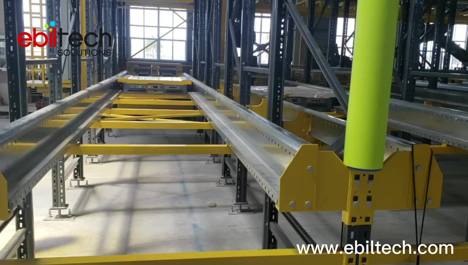 Heavy Duty Industrial Warehouse Pallet Radio Shuttle Robot Car - Buy ...