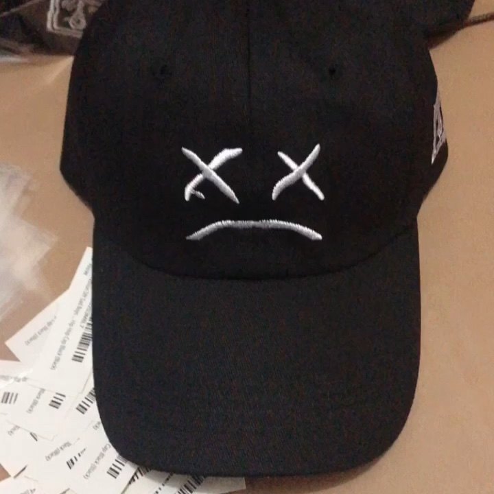 Sad Boys Adjustable Hat Crying Face Embroidery Baseball Cap Dad Hat Hip ...