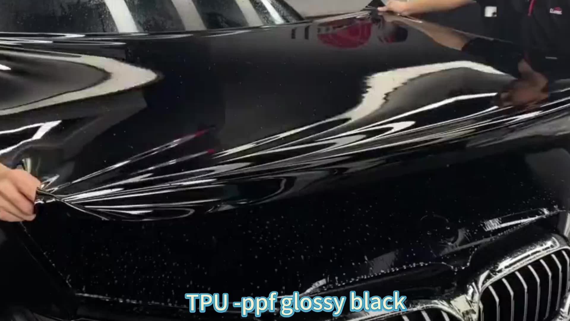 Manufacturer Anti Scratch Clear Ppf Self-repair Gloss Black Body Vinyl ...