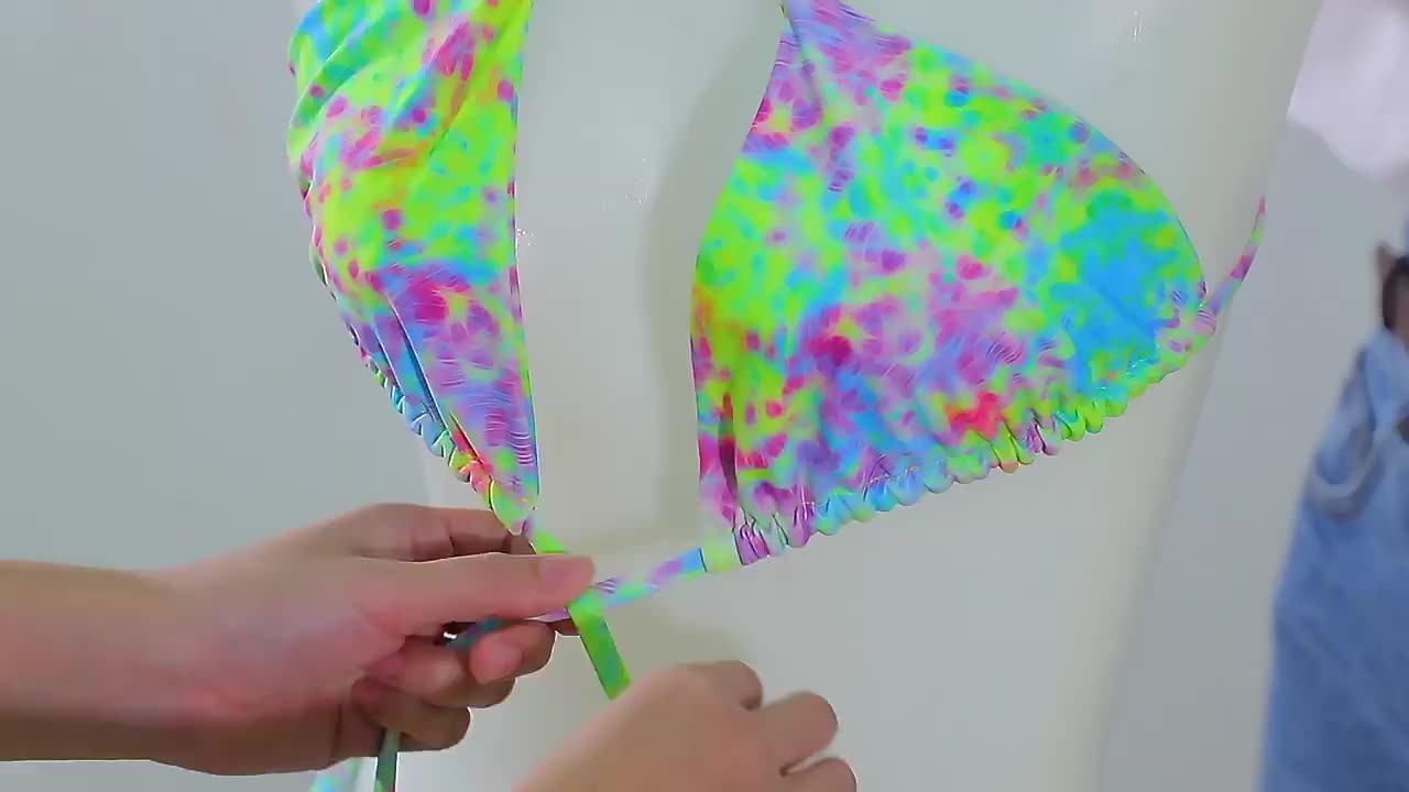 2022 Women Sexy Mature Crotchless Bikini G String Swimwear Backless ...