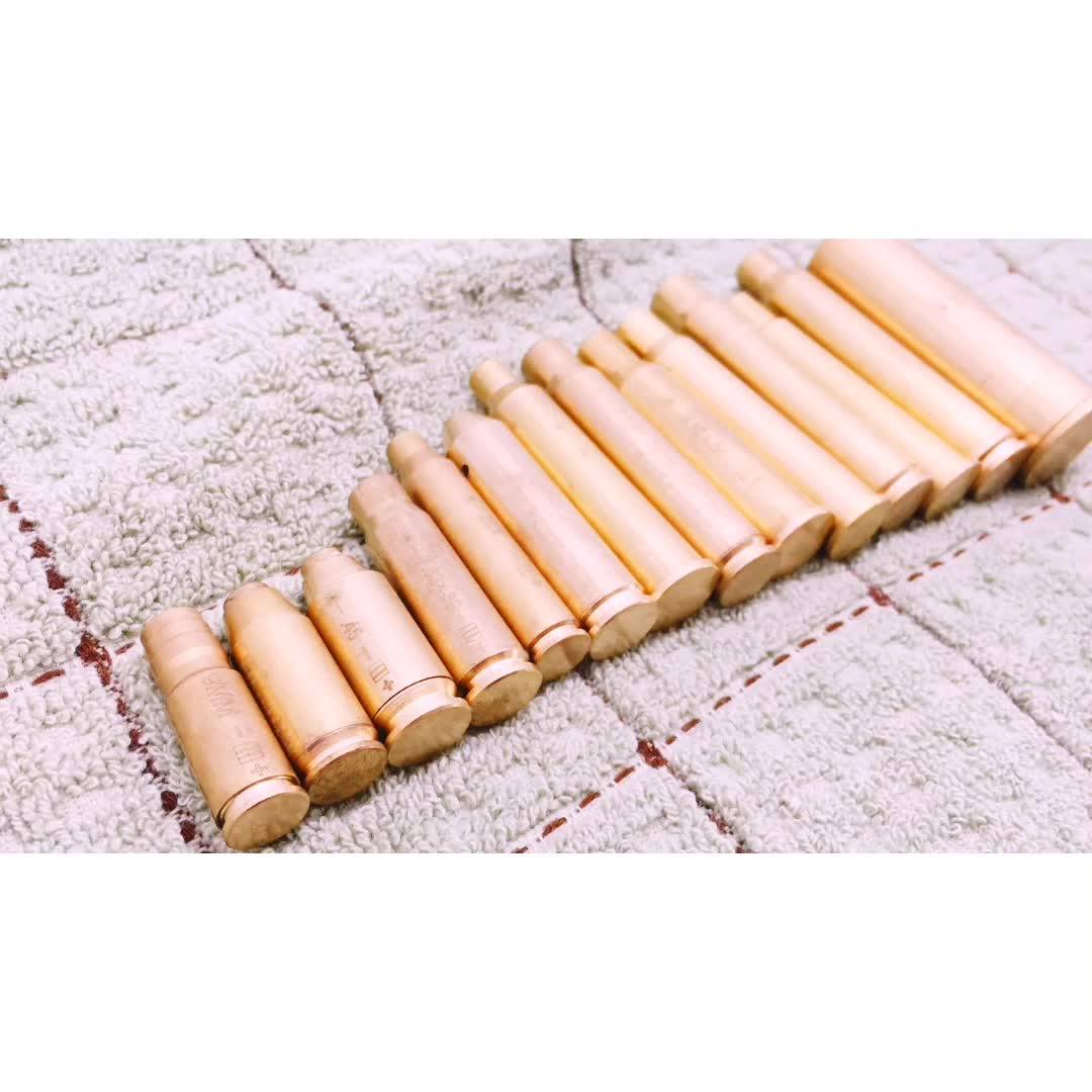 Tactical 9mm Luger 9x19mm Parabellum Pistol Bullet High Quality Brass ...