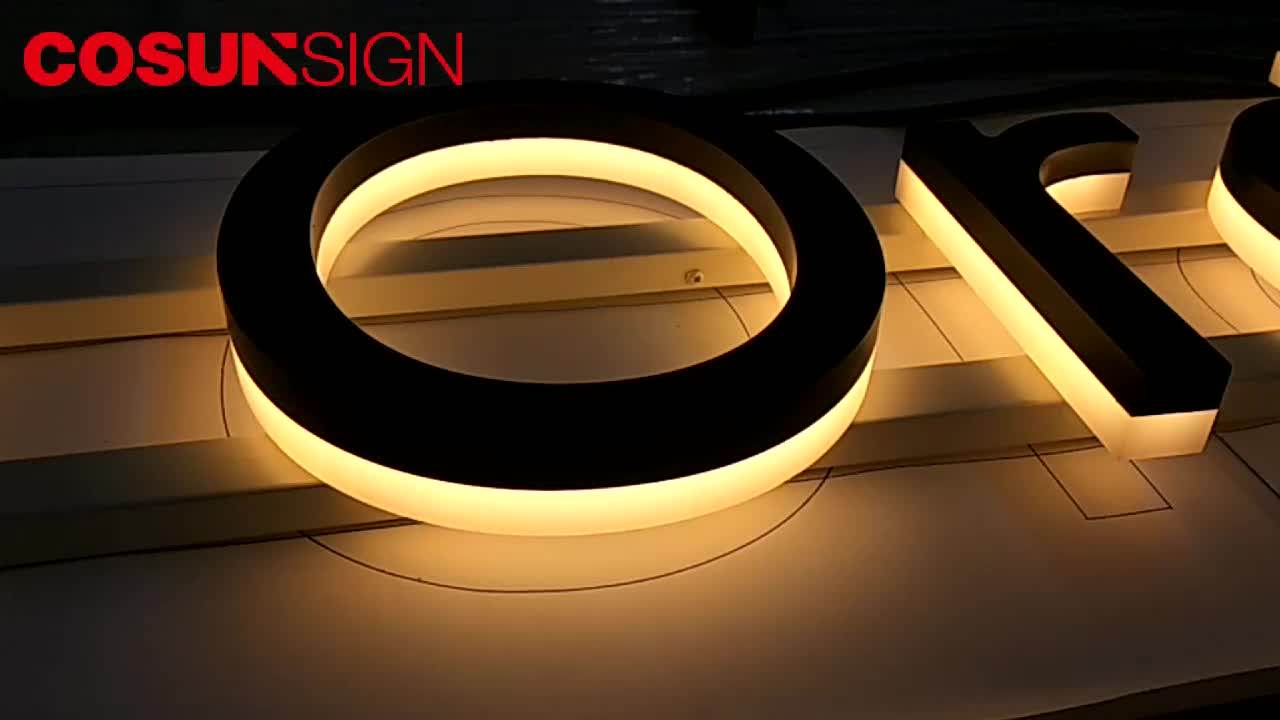 Cosun Led Sign Board Illuminated Signage Raceway Customised Acrylic ...