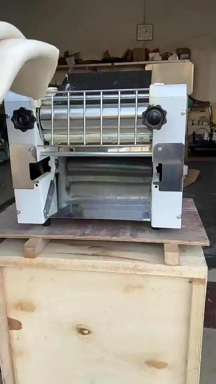 Large Dough Sheeter Wrapper Automatic Pie Crust Press Machine Dumpling ...