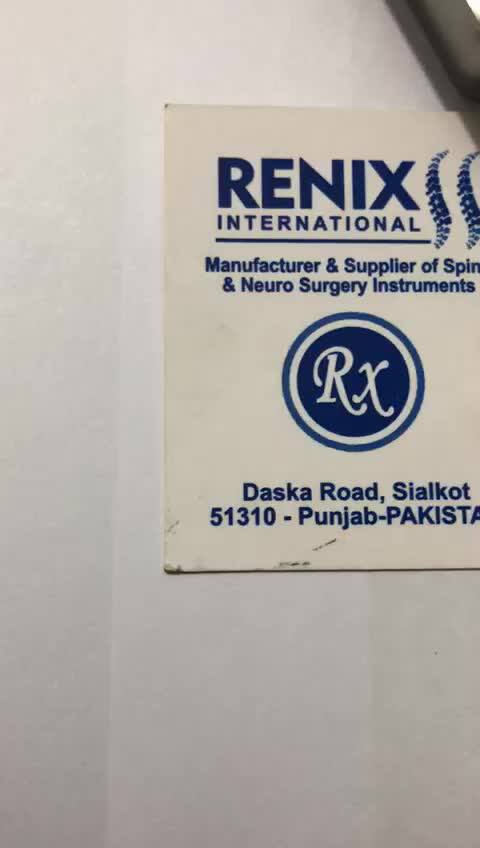 Mis Tubular Retractor For Laminectomy / Metrx System Brain Retractor ...