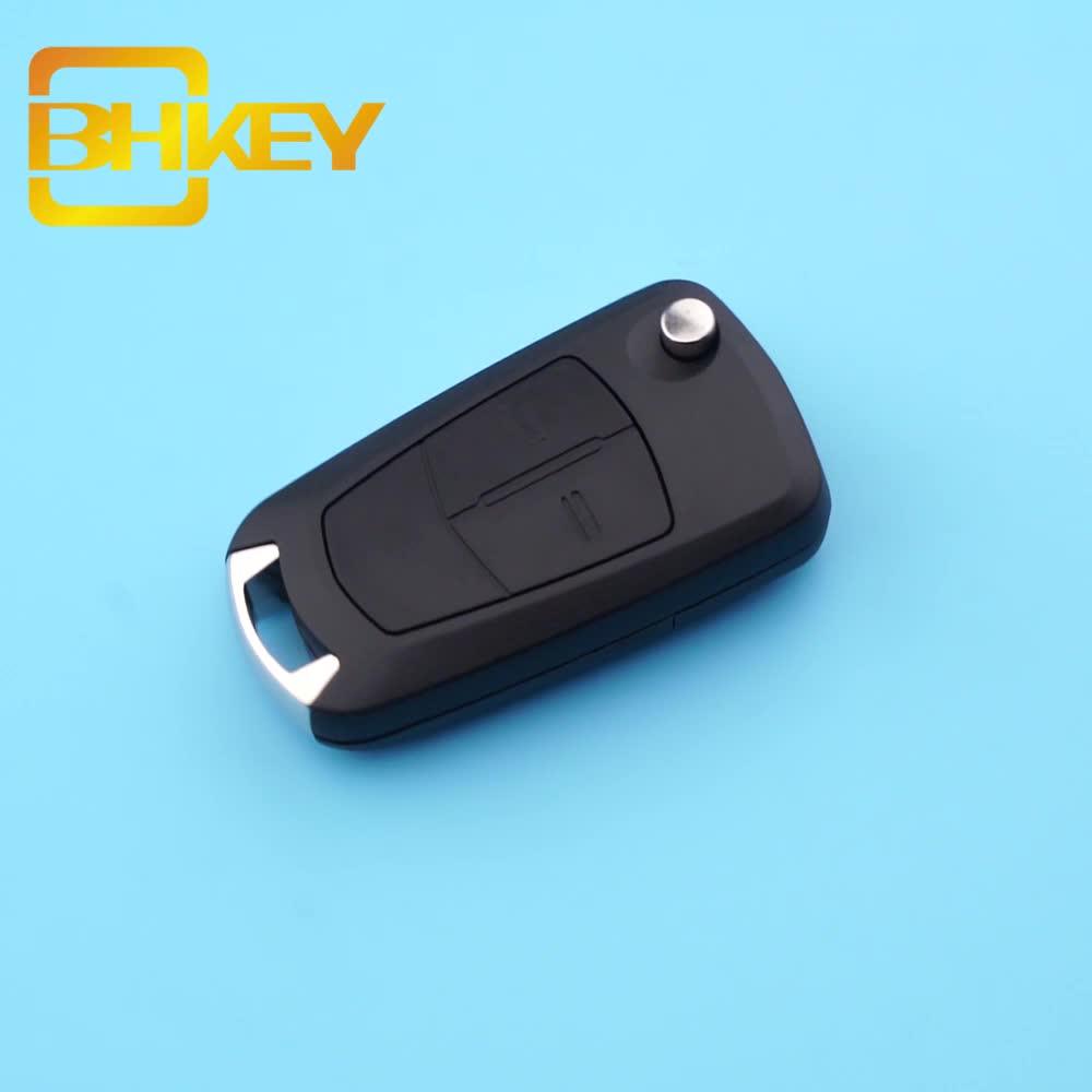 2 Buttons Valeo System 433 Mhz Pcf7941 Chip Hu100 Blade Flip Folding ...