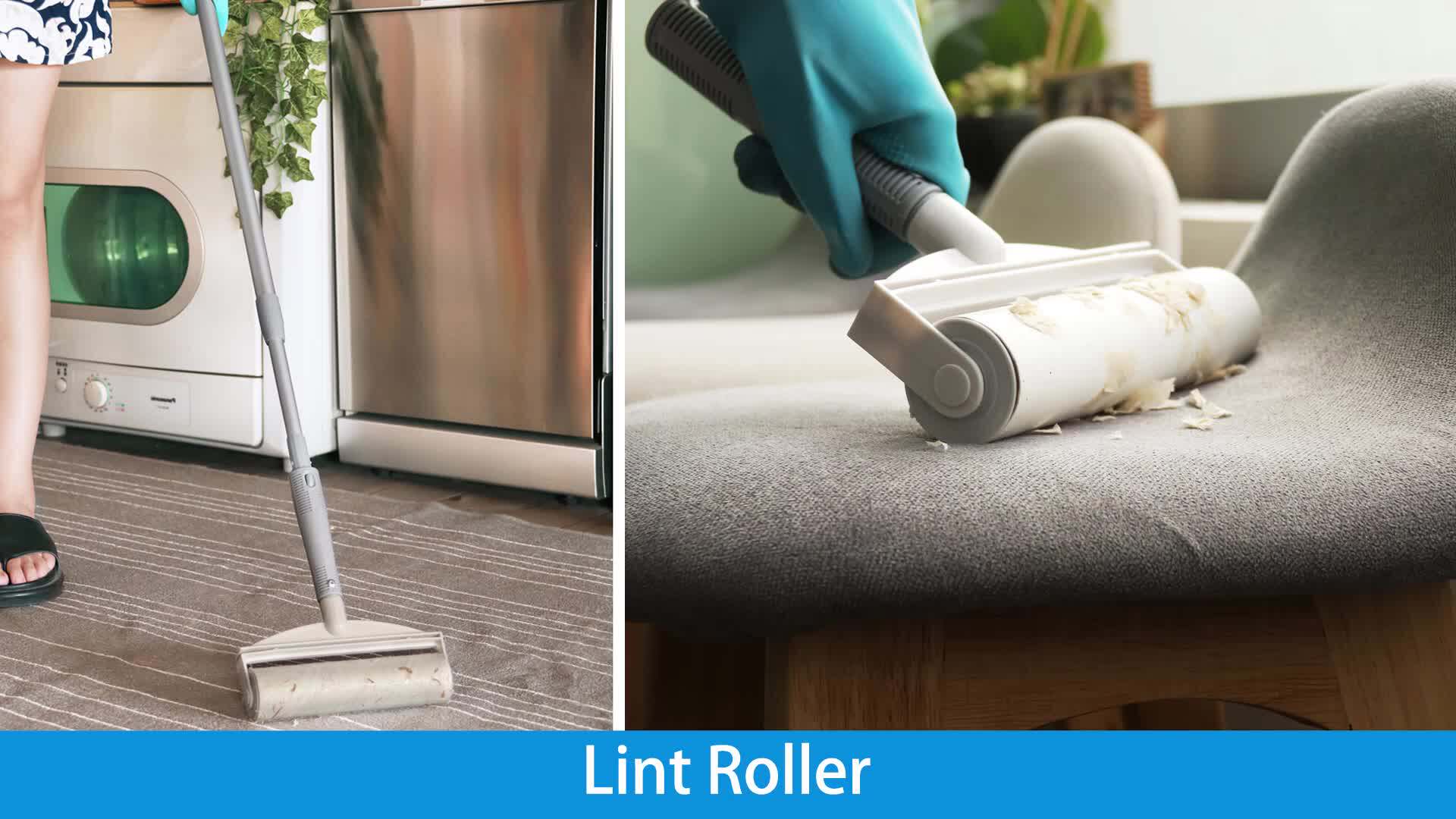 Pet Hair Clothes Adhesive Sticker Tape Telescopic Extension Handle ...