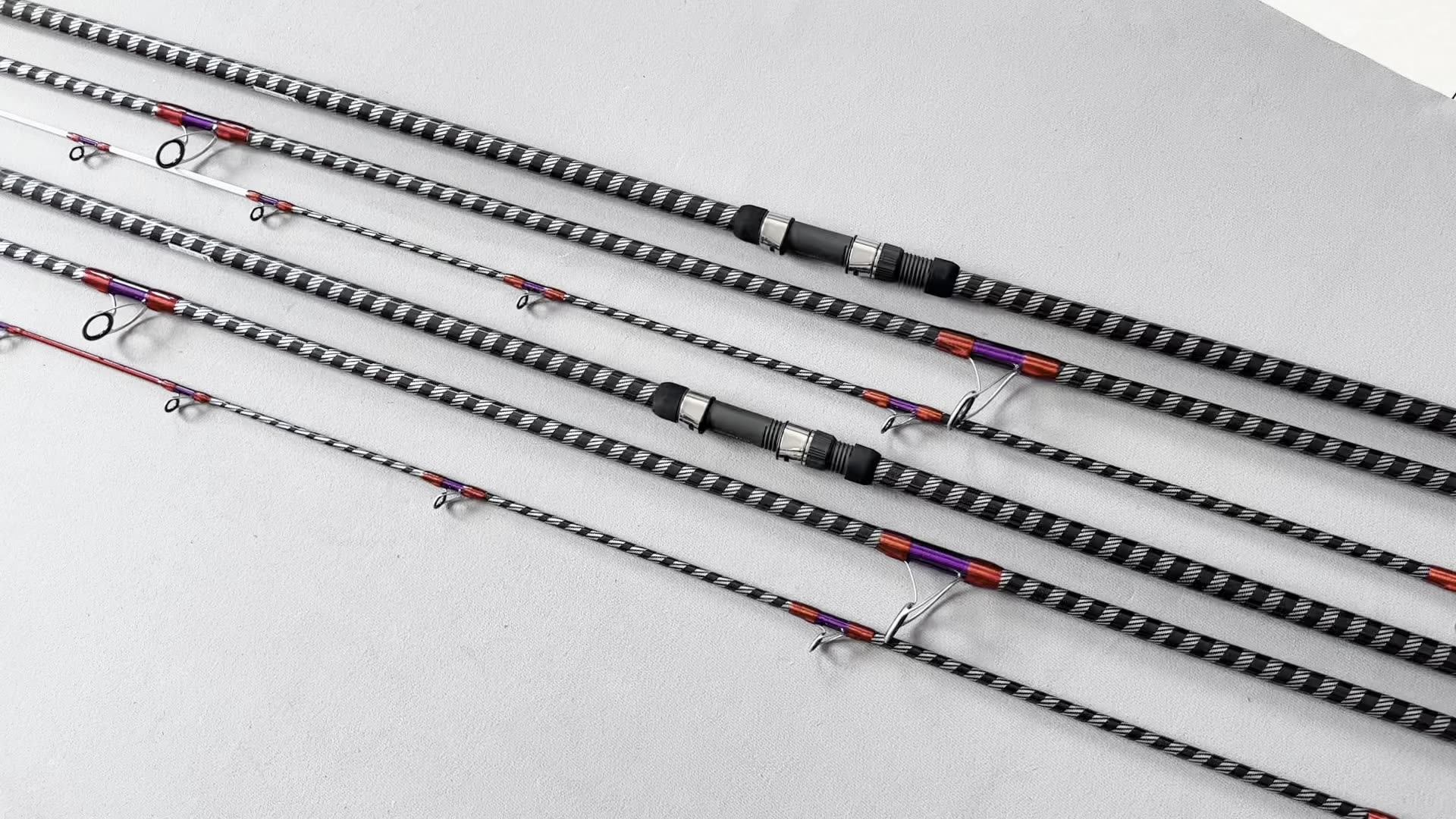 Japan Fuji Carbon Surf Casting Rod 4.2m 3 Section Carbon Saltwater ...