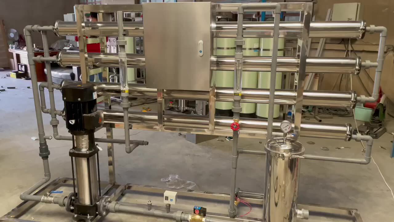 500l/hour Small Water Purification System Ro Filtration Plant Reverse Osmosis Drinking Water ...