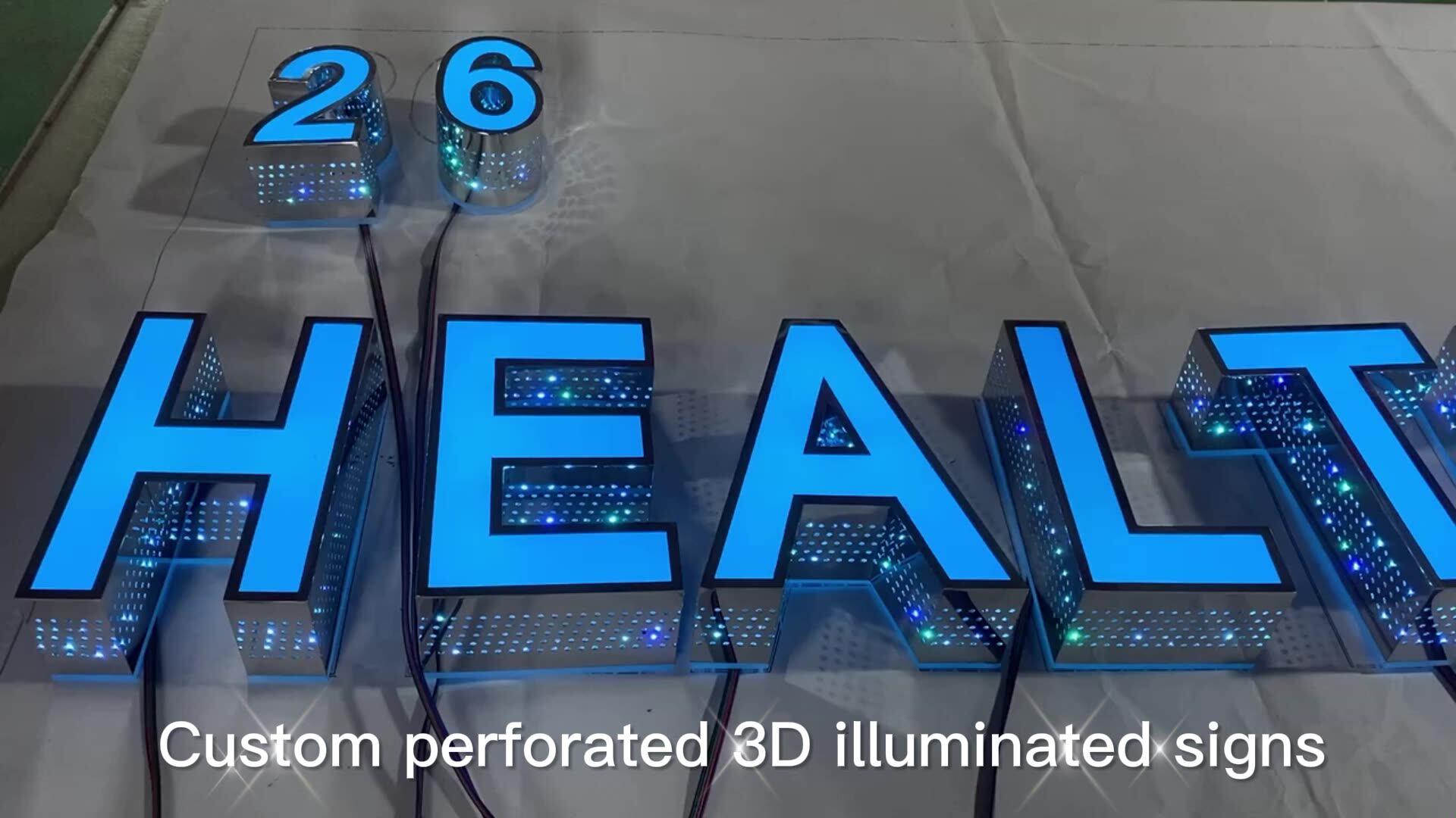 High Brightness Acrylic Led Channel Letters 3d Frontlit Led Letter Sign ...