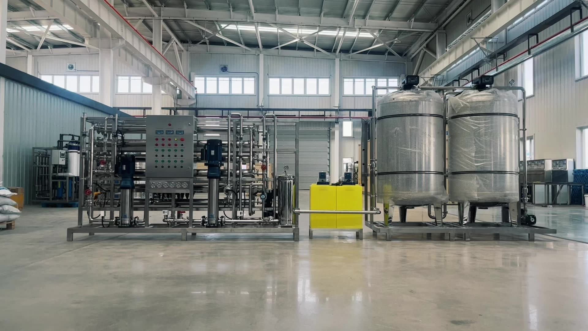 Stainless Steel Osmosis Inversa Machine Double Stage Reverse Osmosis ...