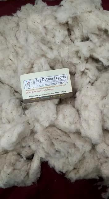 100% Cotton Card Fly,Card Fly Bales (100% Cotton Waste From Spinning ...