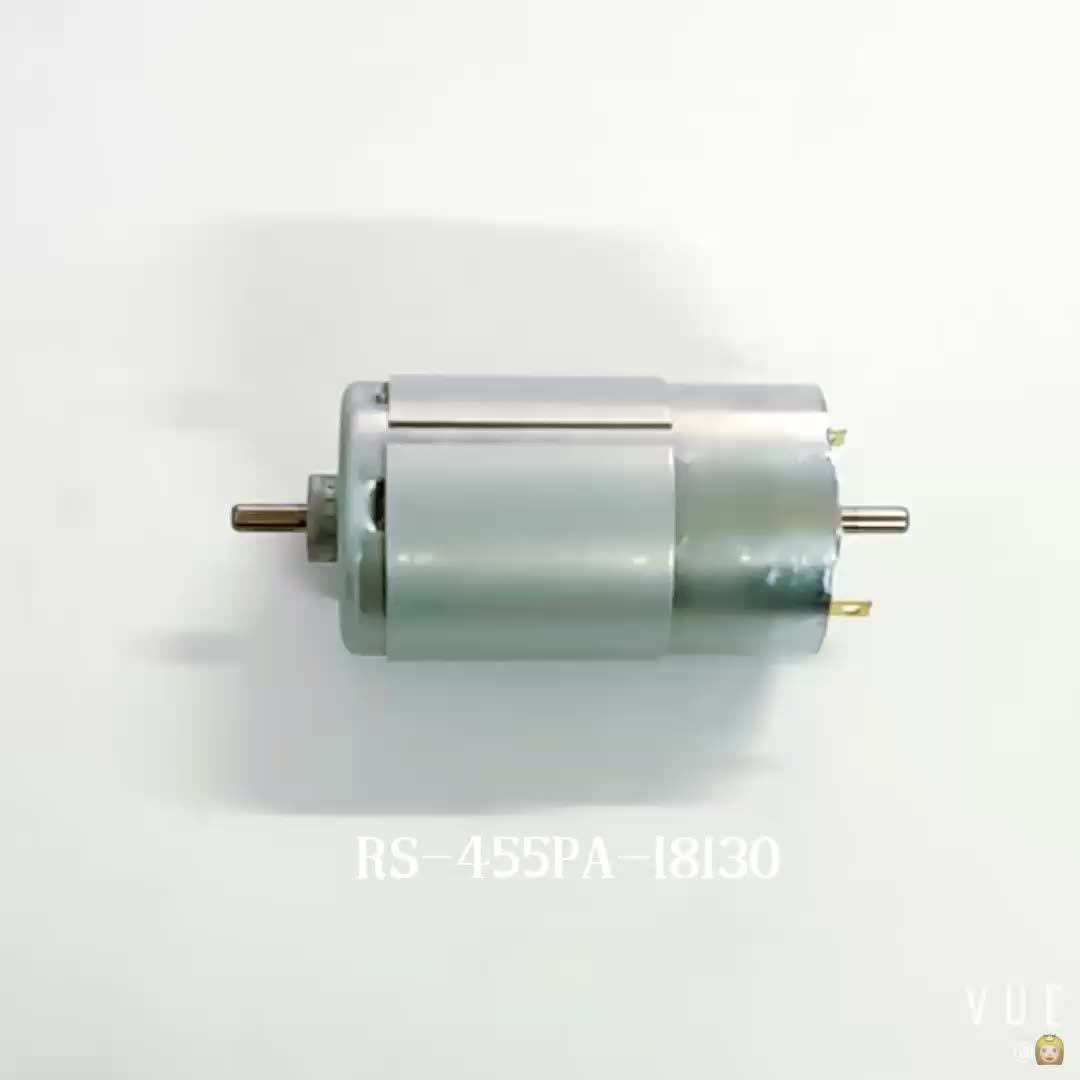 Dc Tubular Motor High Speed 42v 5500rpm Motor Dc Rs-455pa-18130 For ...