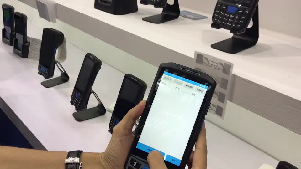Hand Held Android Rfid Reader And Writer,Mobile Portable Pda Uhf Rfid ...
