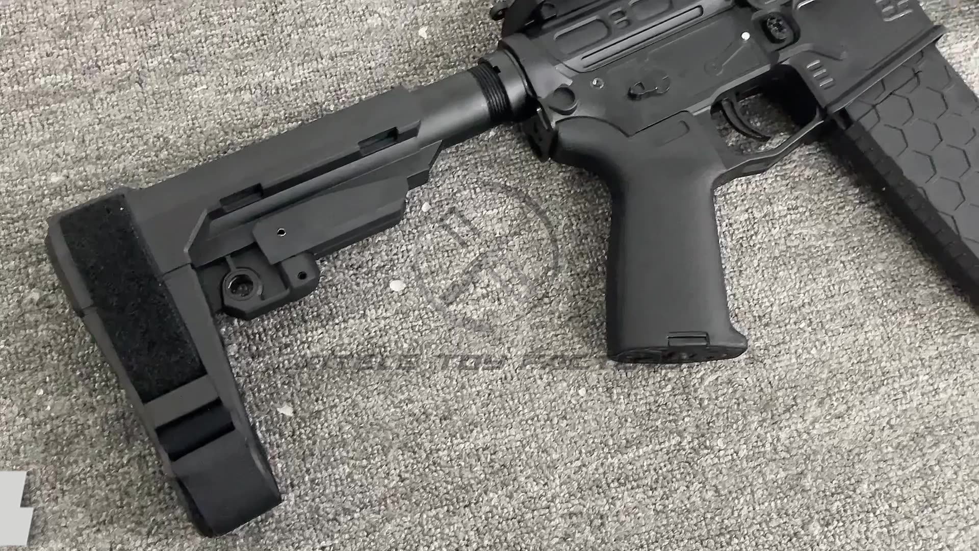 Slr3.0 Electric Blaster Toy Gun 7mm Ammos Burst Gun Metal Gear Splatter ...