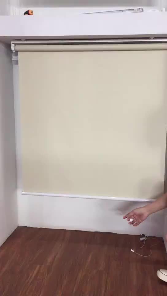 100% Blackout Slow Rise Spring Loaded Pull Down Cordless Colorful ...