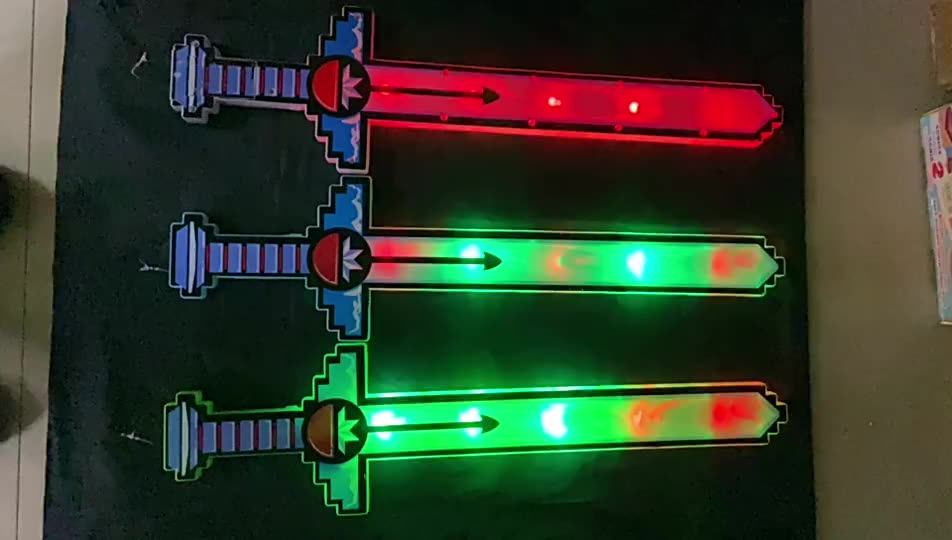 Led Light Up Sword Toy Game Sword Cyber World Theme Party Costume Party ...