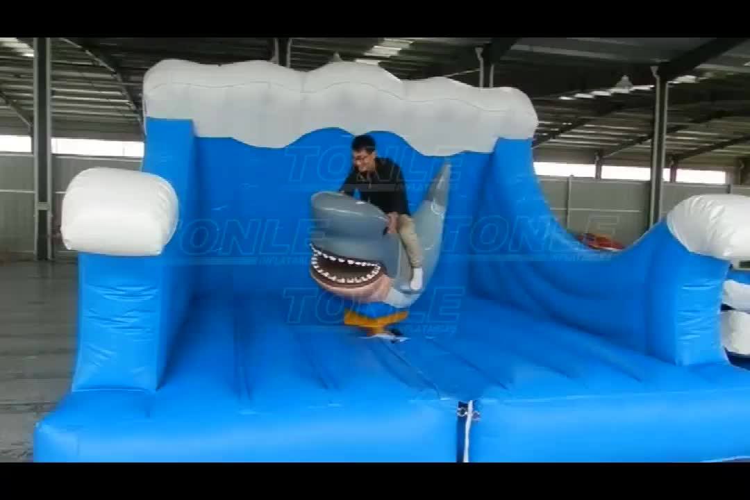 Custom Inflatable Mechanical Shark,Inflatable Rodeo Hammerhead Shark ...
