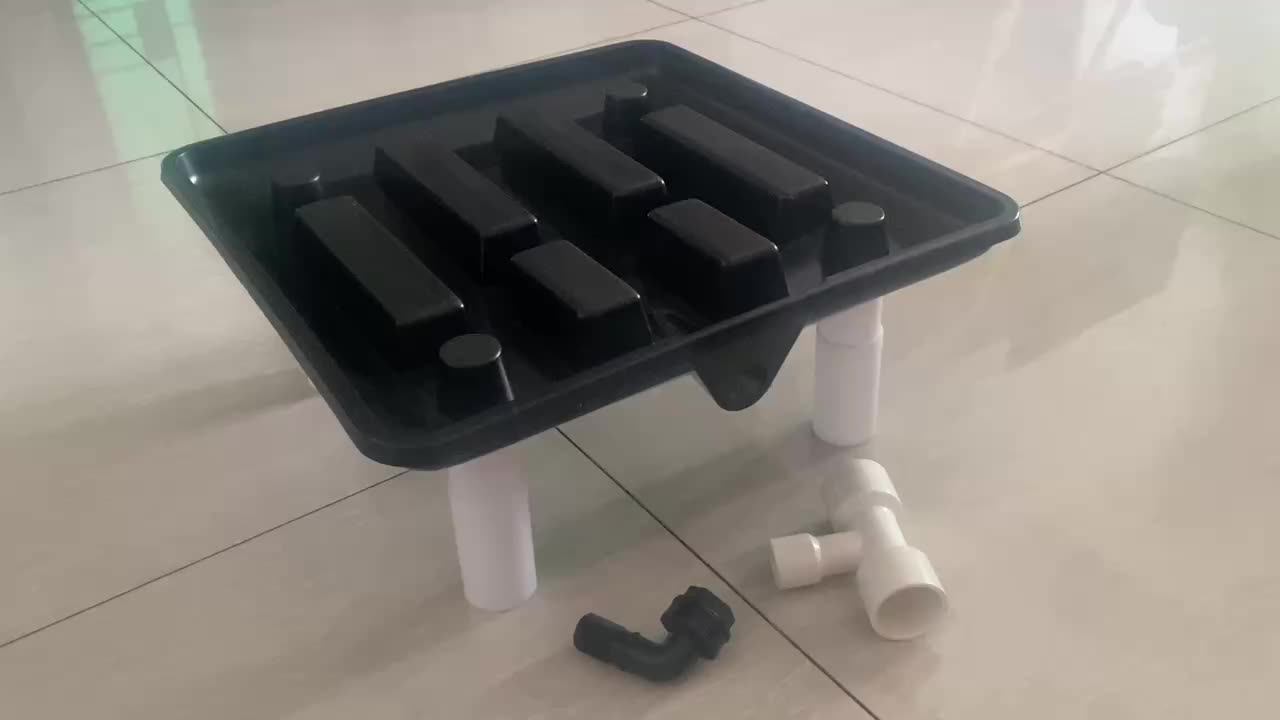 Indoor Garden Hydroponic Runoff Trays 15.5inch 22inch Runoff Drain Tray ...
