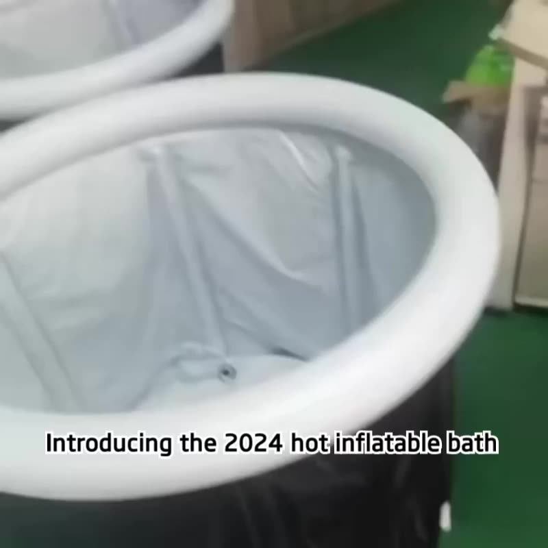 2024 Hot Inflatable Bath Tubs Portable Cold Plunge Ice Bath Spa Buckets ...