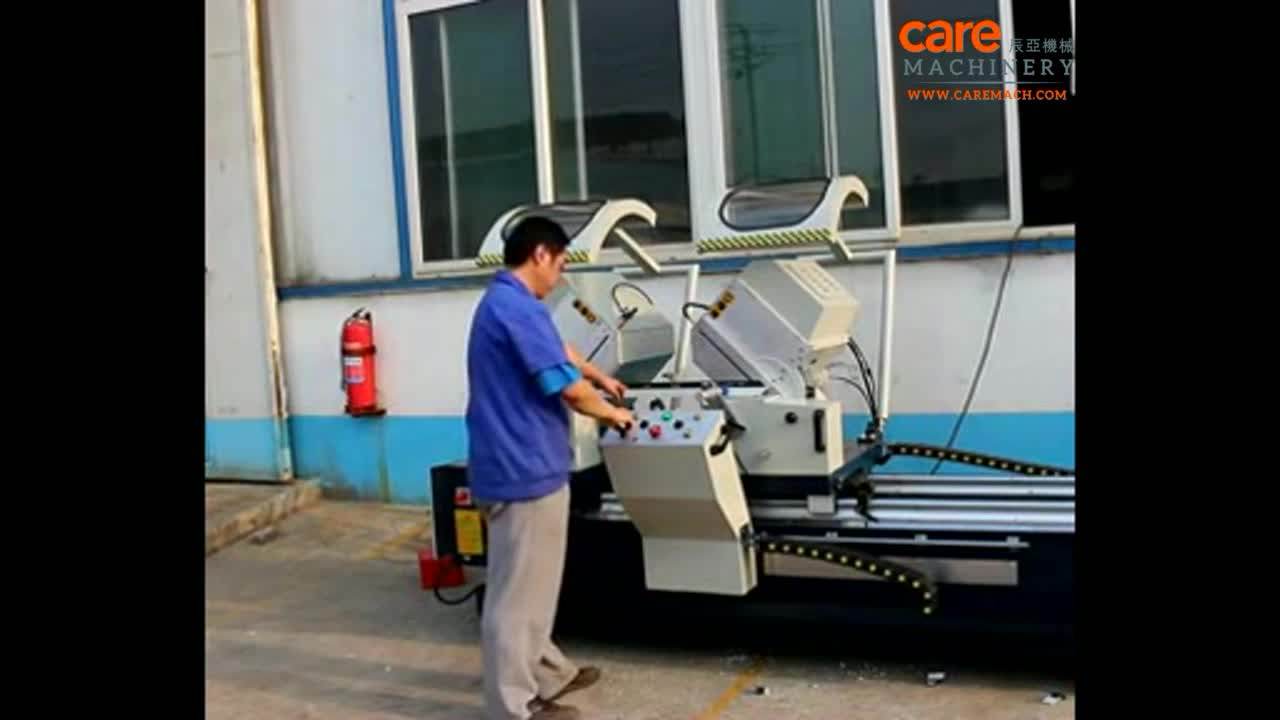 Cnc Aluminum Profile Two Side Cutting Saw Window Making Machine - Buy ...