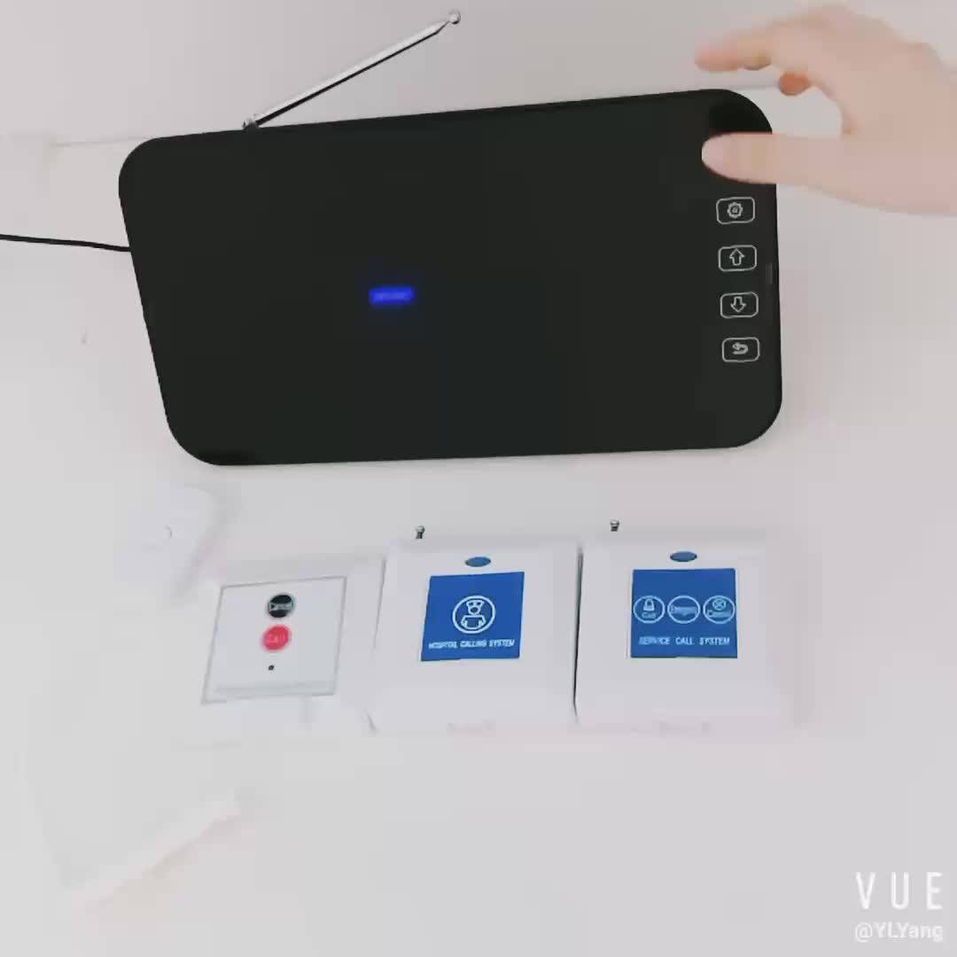 Hospital Nurse Call Buzzer Wireless Panic Button Emergency Call System ...