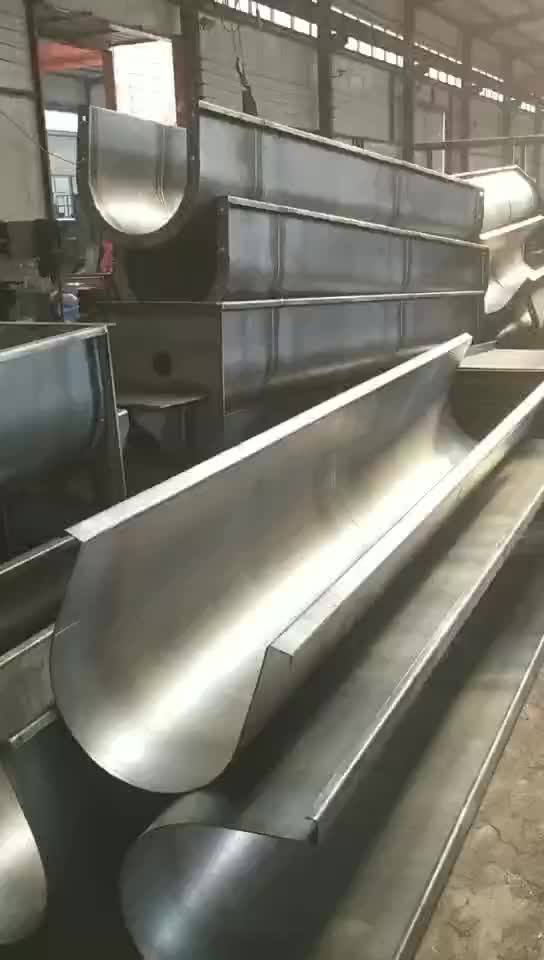 Stainless Steel Shaftless Screw Conveyors For Filter Press Cake - Buy ...