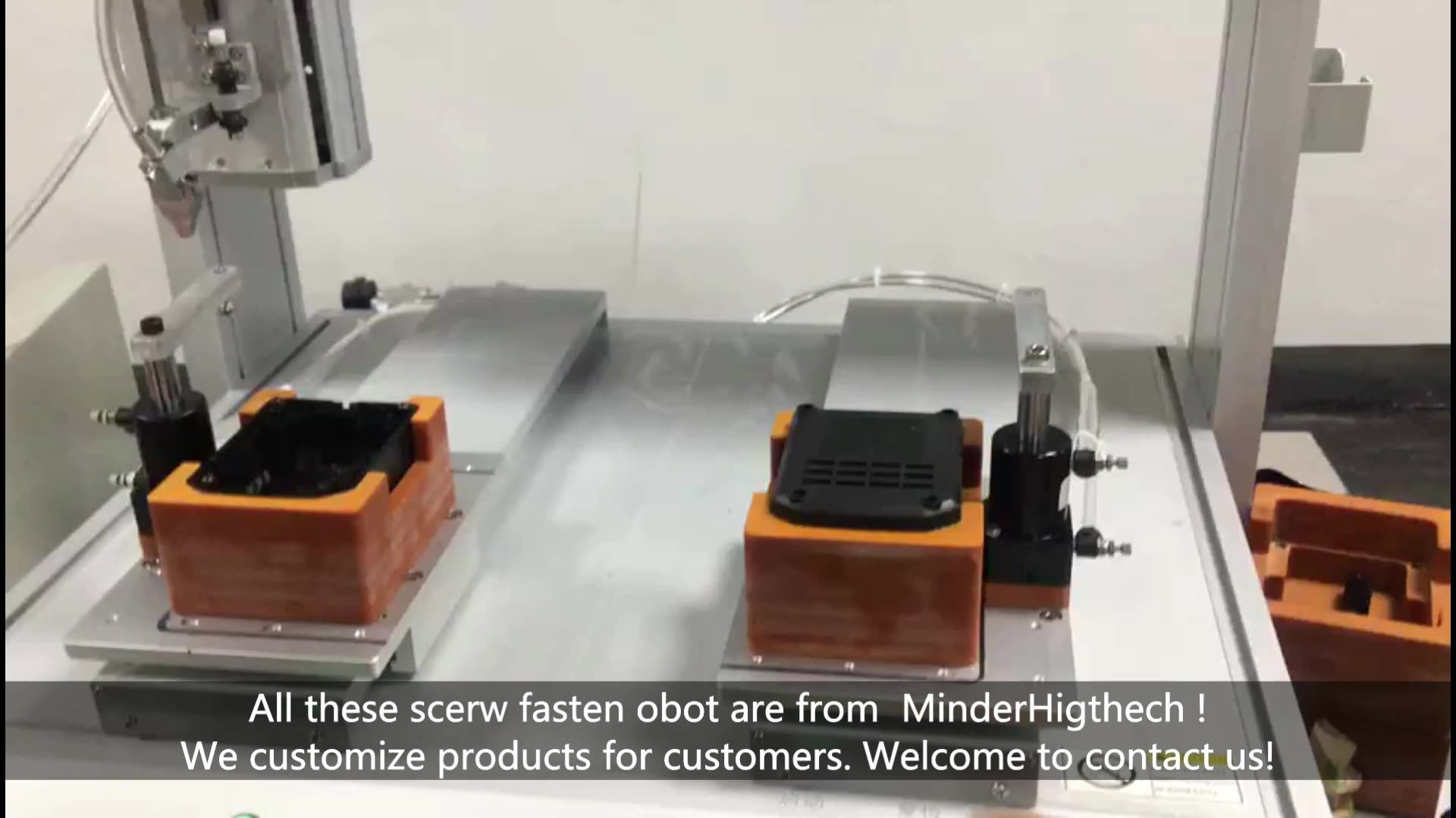 Automatic Desktop Double Arm Robotic Screw Tightening Machine /auto ...