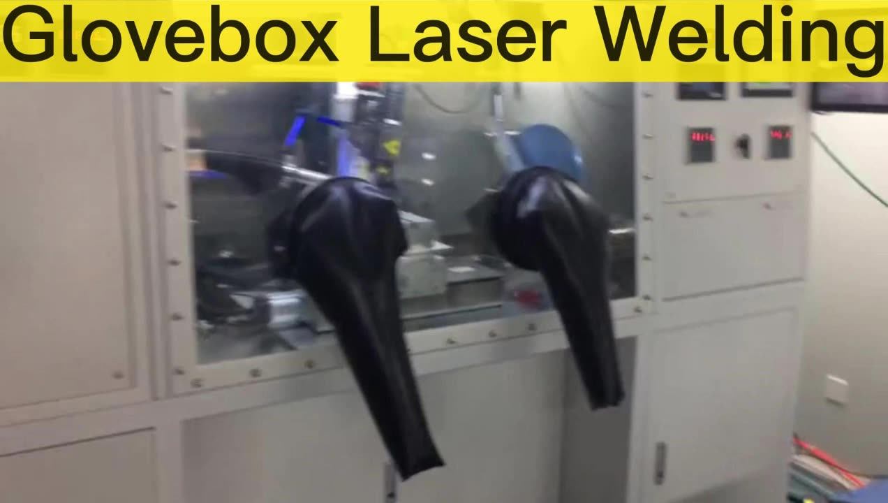Glovebox Fiber Laser Welding Machine For Precision Welding With Air ...
