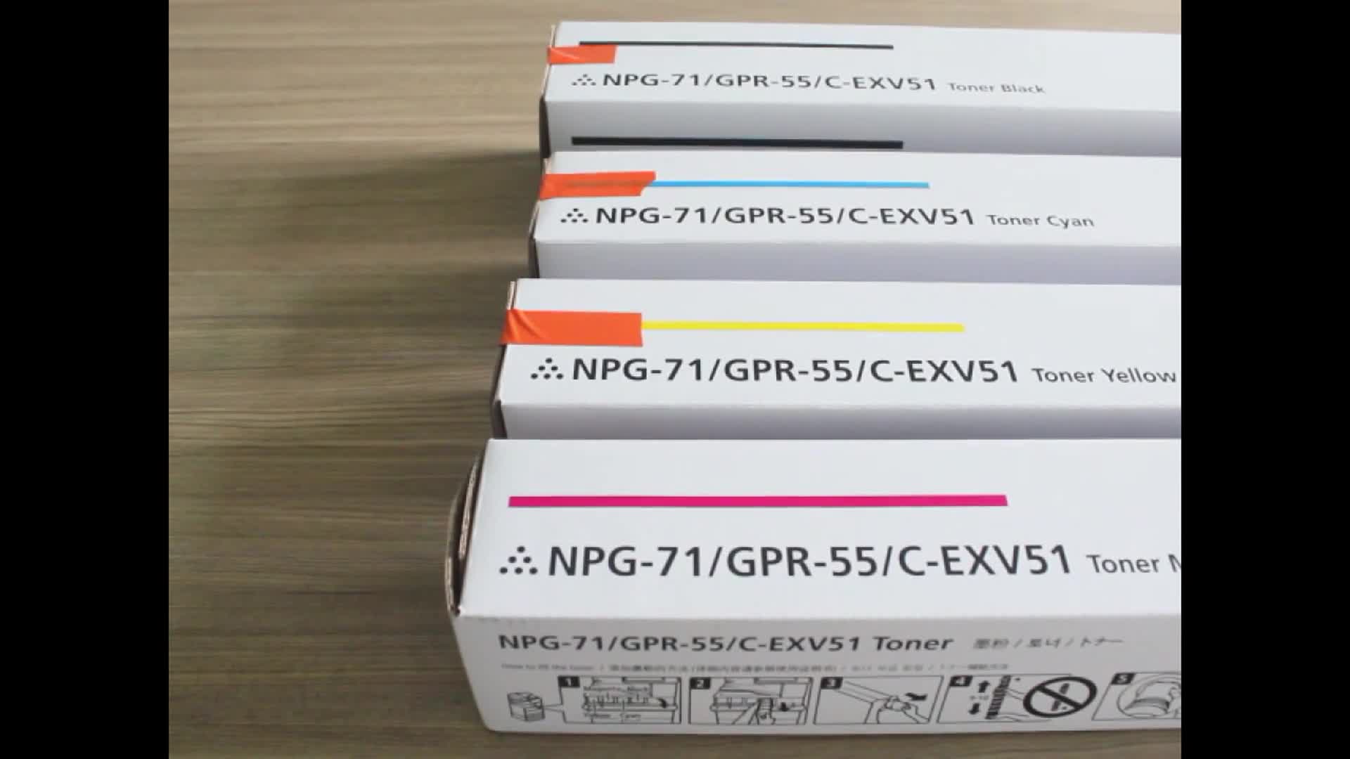 Promotion Npg-71 Original Toner Cartridge For Cn C5560/c5550/c5540/c5535 - Buy Toner Cartridge ...