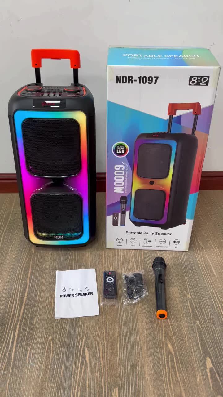 Ndr-1097 Bocinasocin Parlantes Caixas De Som With Mic Altavoz Karaoke ...