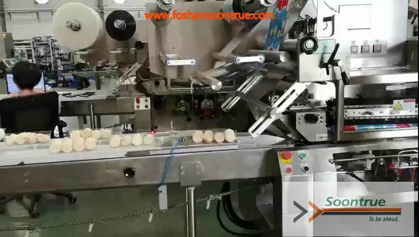 Automatic Flow Wrapper Steam Stuffed Bun Packaging Machines - Buy Steam ...