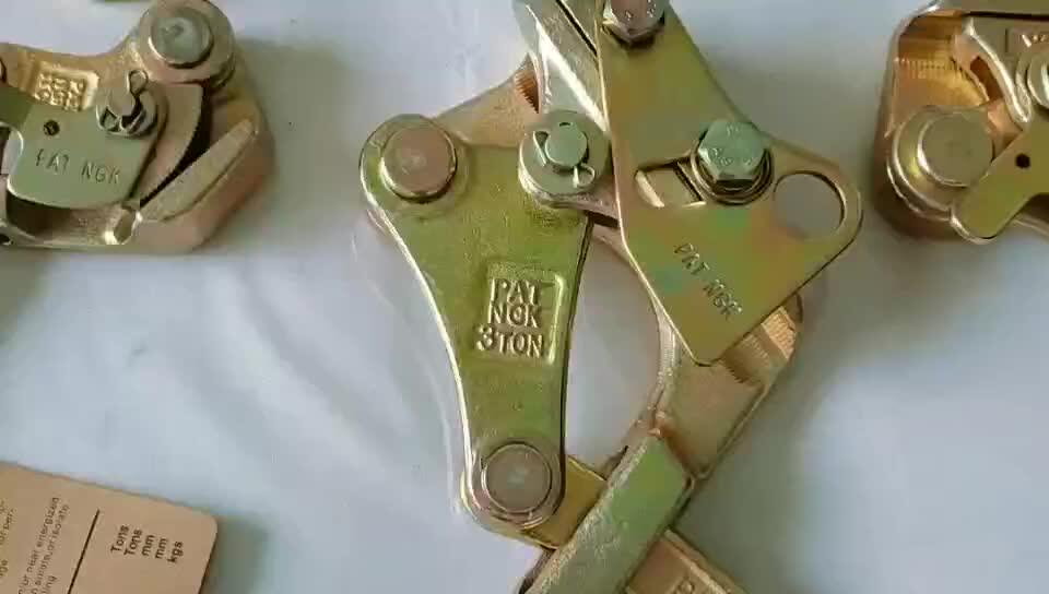 Flexible Wire Rope Gripper Self Gripping Come Along Clamp - Buy Wire ...