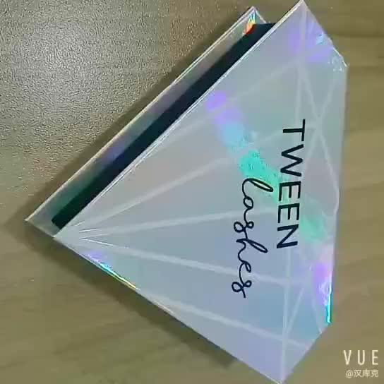 Custom Package Private Label Flipped Reusable Individual Real Strip 3d ...