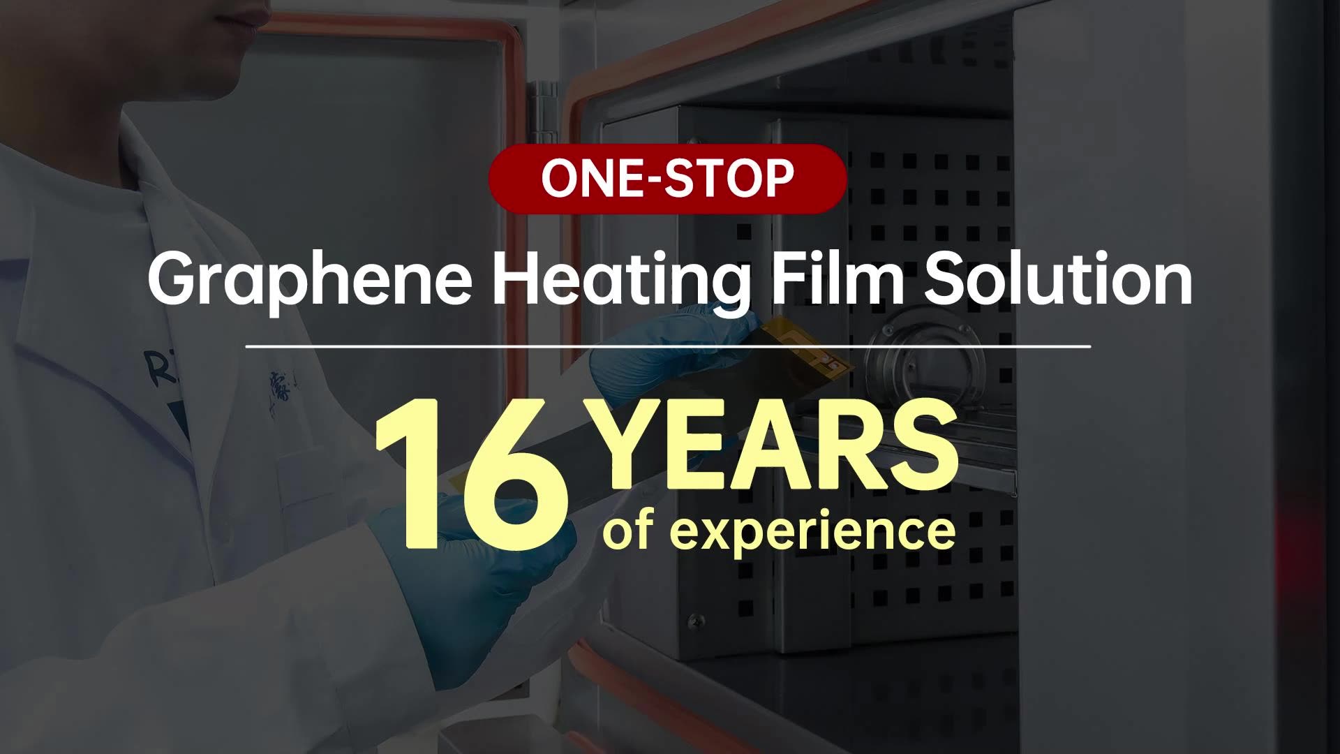 Customized Electric Graphene Heat Film Infrared Heating Film Clothes Carton Box Silicone ...