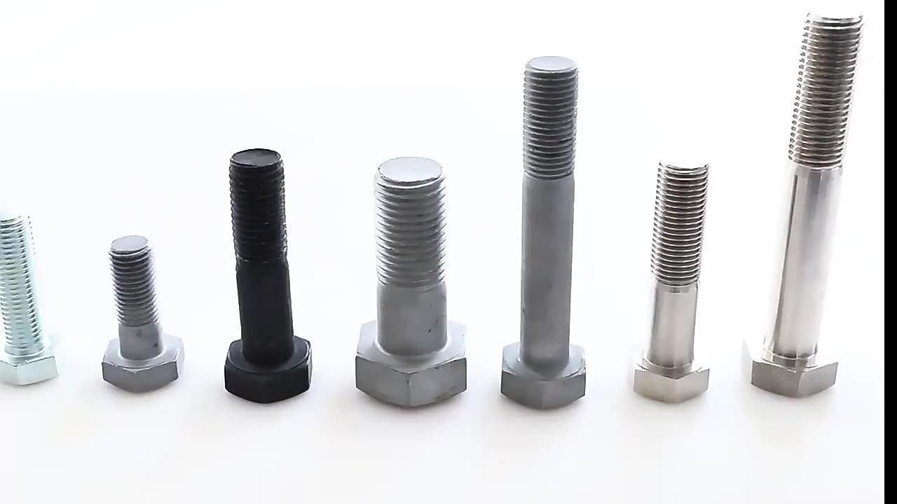 Astm A325 A325m Hdg Carbon Full Half Thread 2h Nut F436m Washer Heavy ...