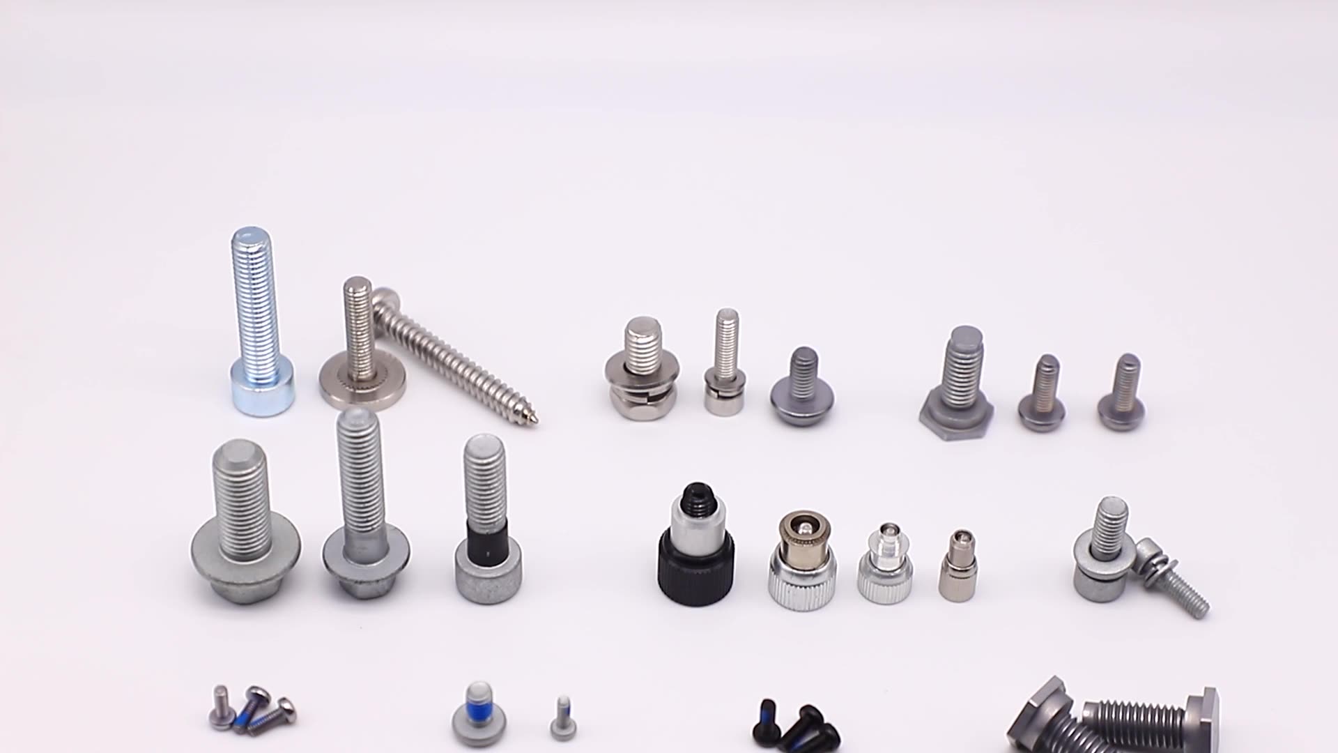 Cross Recessed Pan Head Machine Thread Three-piece Combination Sems Long Screw With Flat And ...