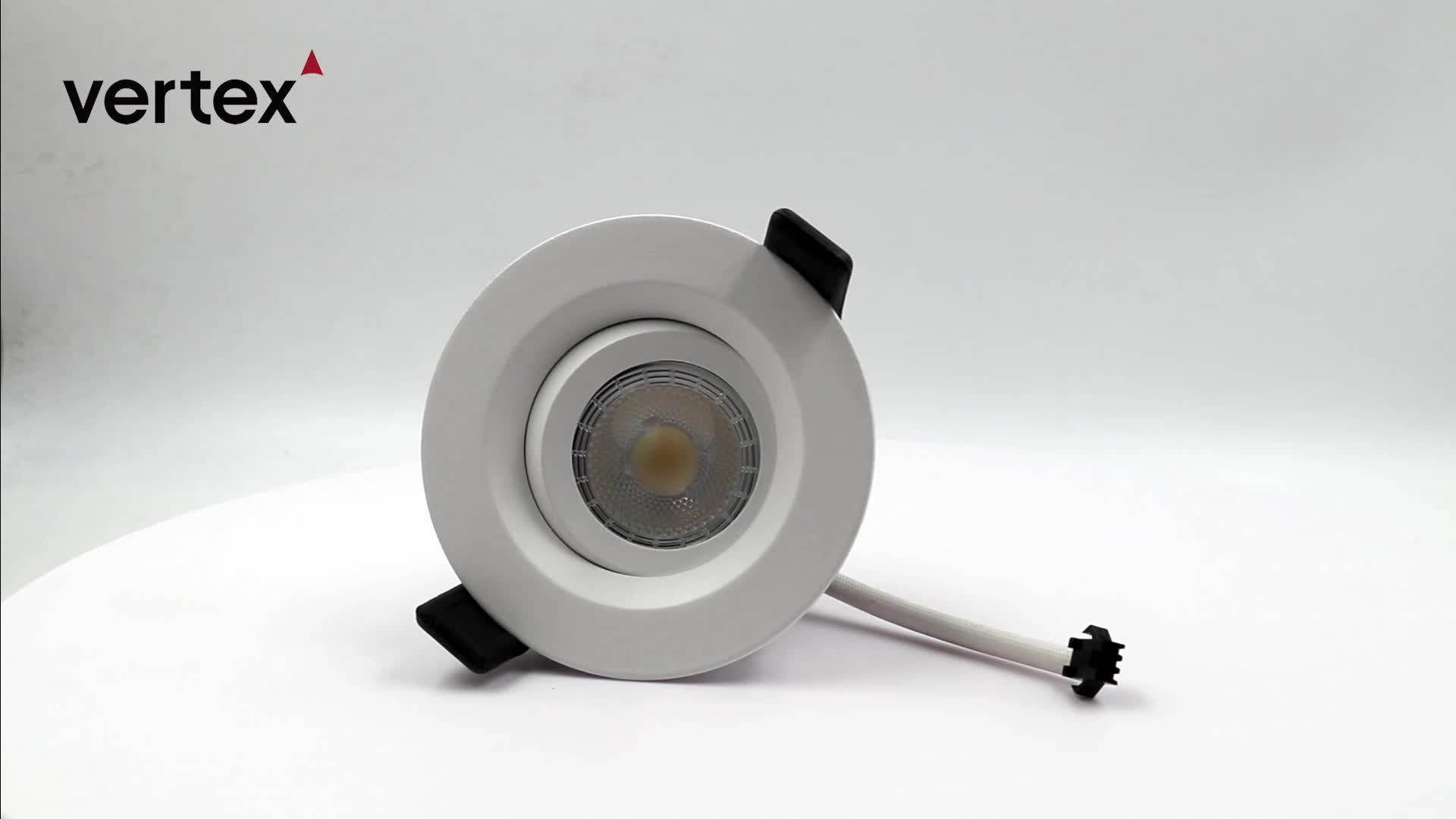 Vertex 8w Cob Led Light Downlight 24v Led Recessed Down Light - Buy ...