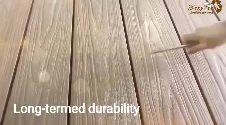 Mexytech Innovative Waterproof Outdoor Walnut Color Wpc Board ...