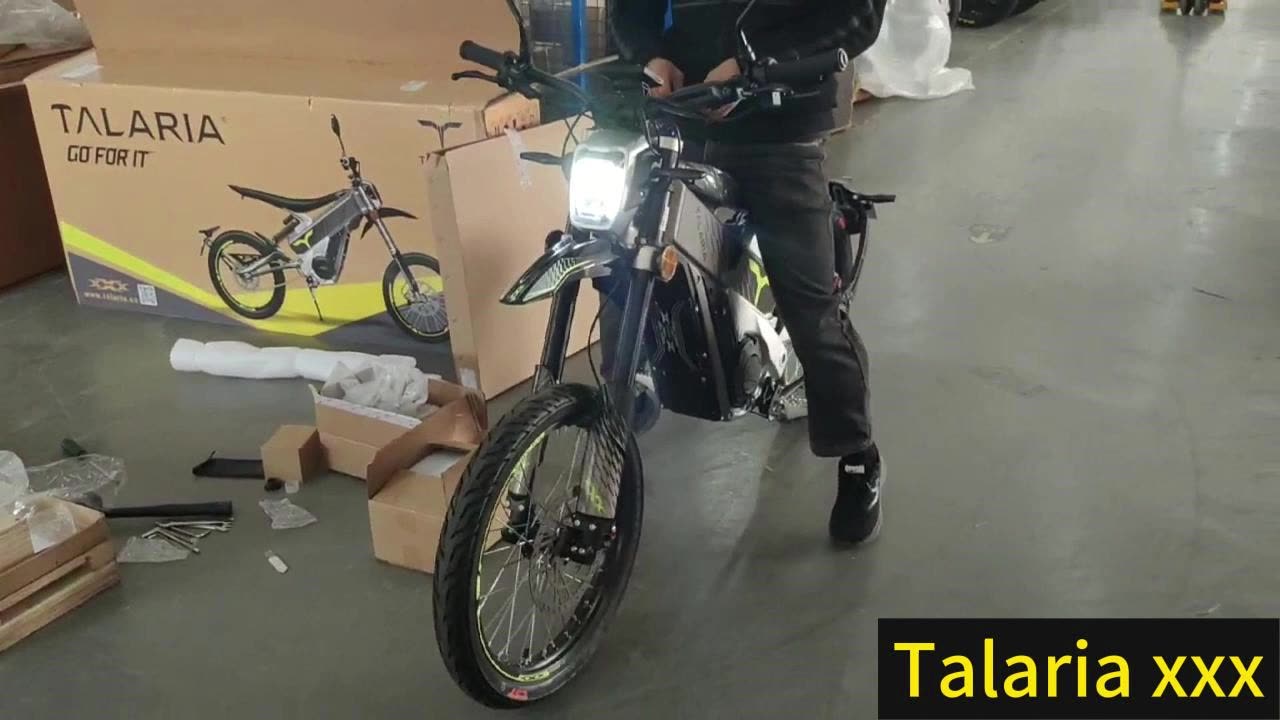 Talaria X3 Electric Dirt Bike 60v 40ah Dirt Ebike 4200w Road Legal Electric Motorcycle Talaria ...